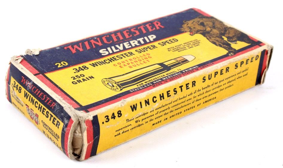 Collection of .348 Winchester Ammo