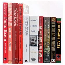 Collection of World War II Nazi Germany Books