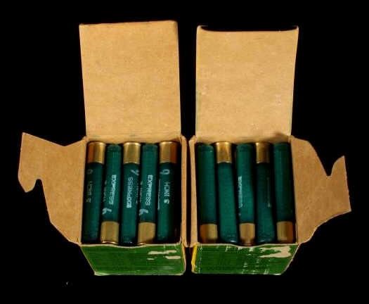 Antique .410 & 20ga Shotgun Shell Boxes (9)