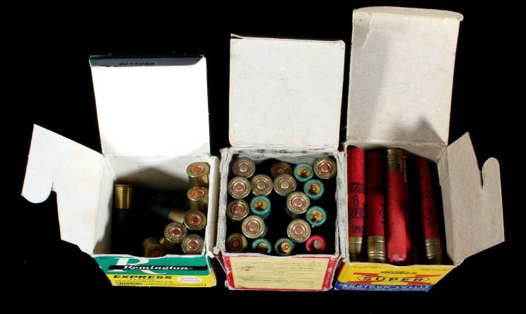 Antique .410 & 20ga Shotgun Shell Boxes (9)