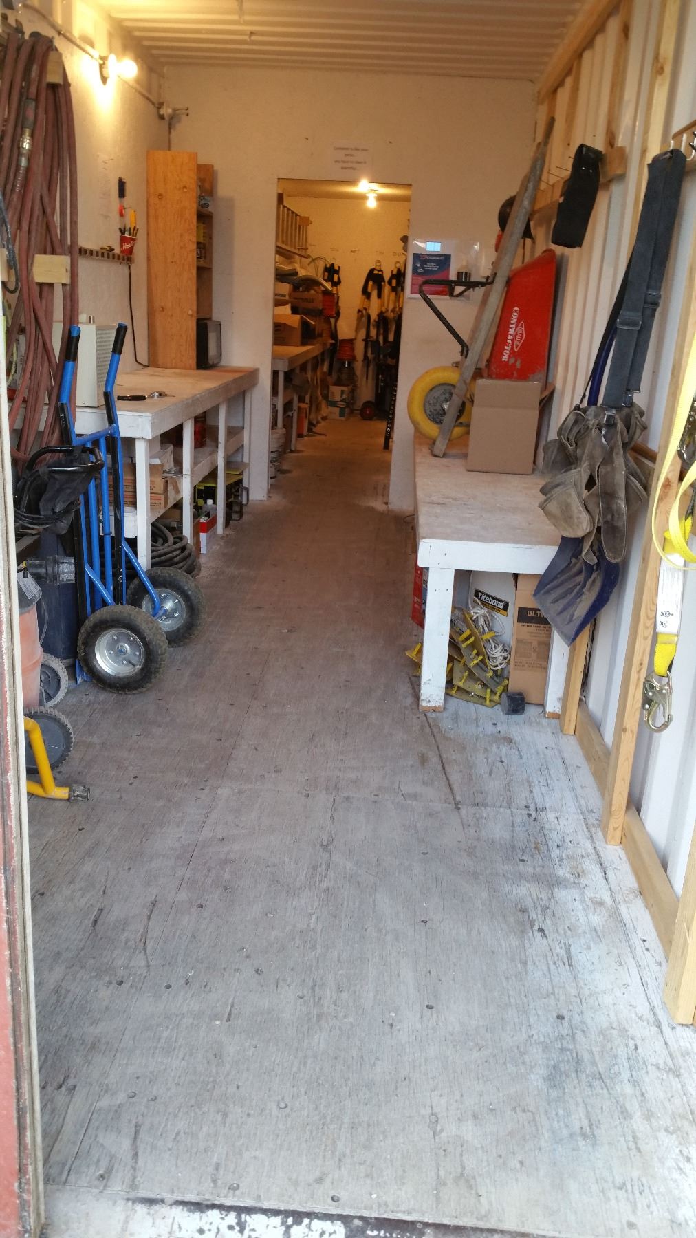 40' Portable Site Shop - Seacan