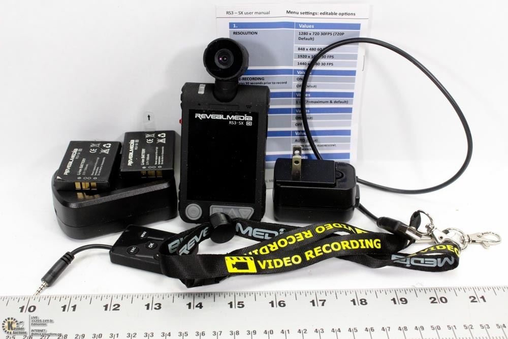 REVEAL MEDIA BODY WORN CAMERA SYSTEM WITH