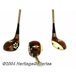 Set of three professionally refinished MacGregor Chieftain woods.