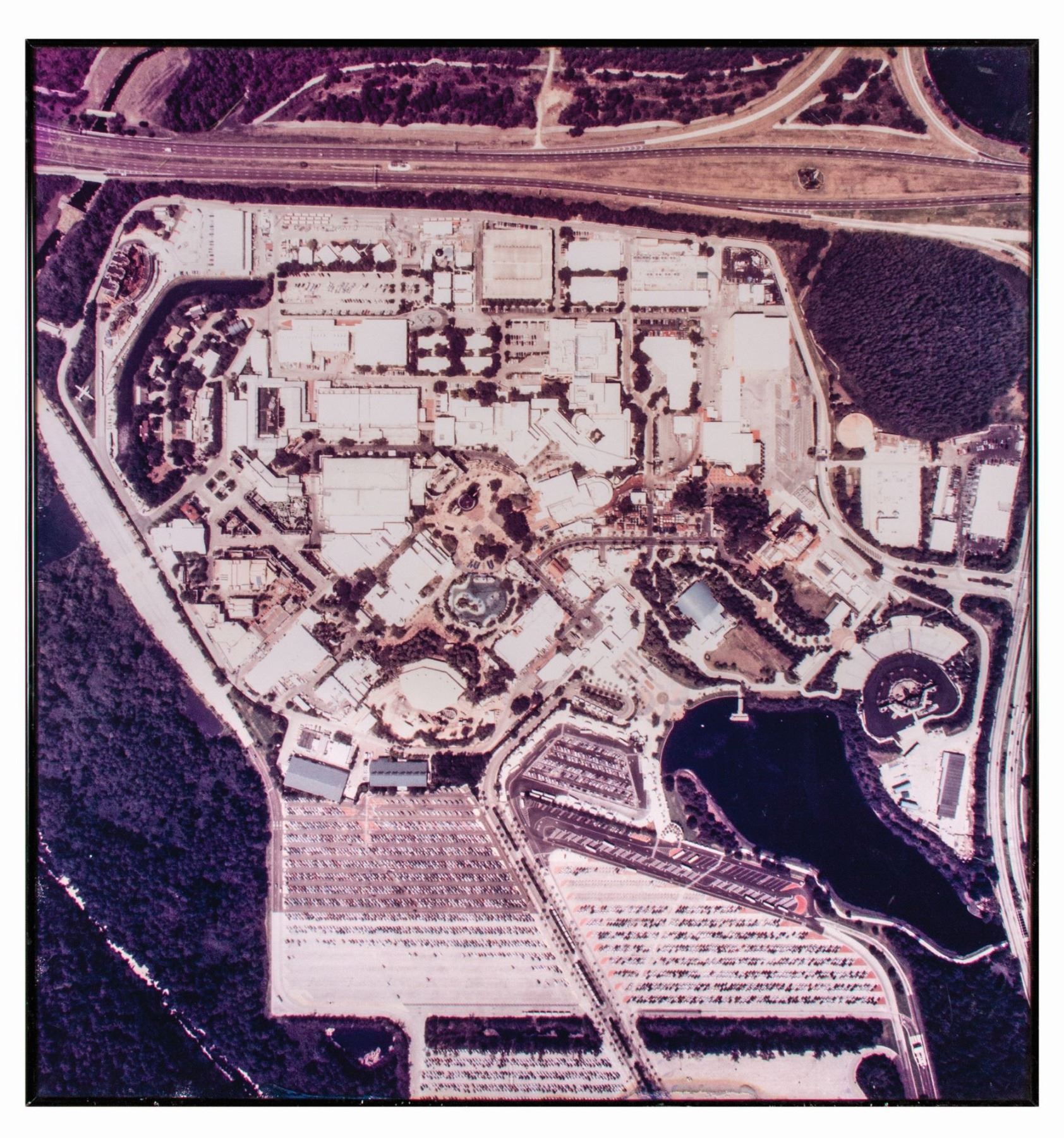 Disney's Hollywood Studios Aerial Photo.