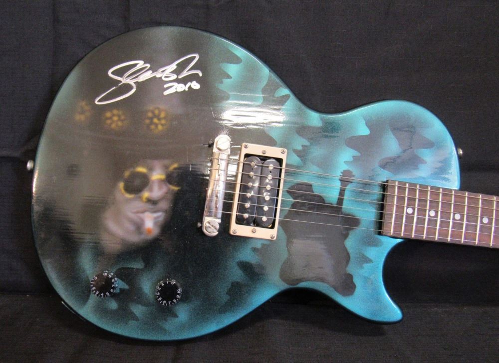 Slash Signed Epiphone Junior Model Electric Guitar Inscribed "2016 ...