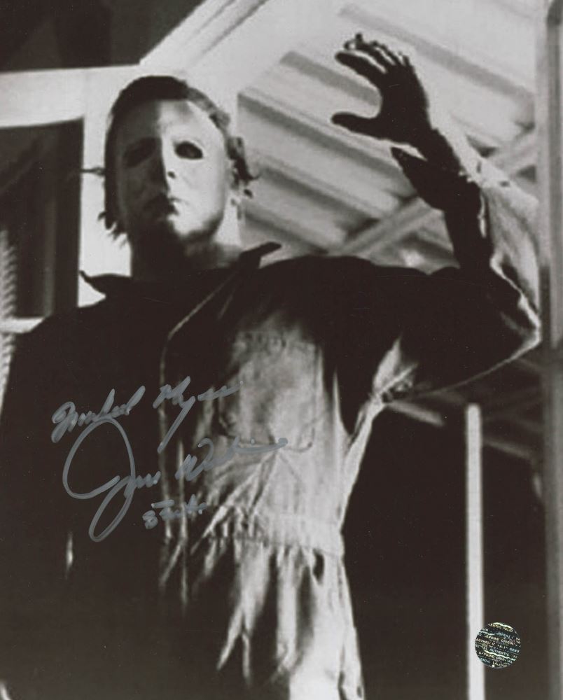 Jim Winburn Signed "Halloween" 8x10 Photo Inscribed "Michael Myers ...