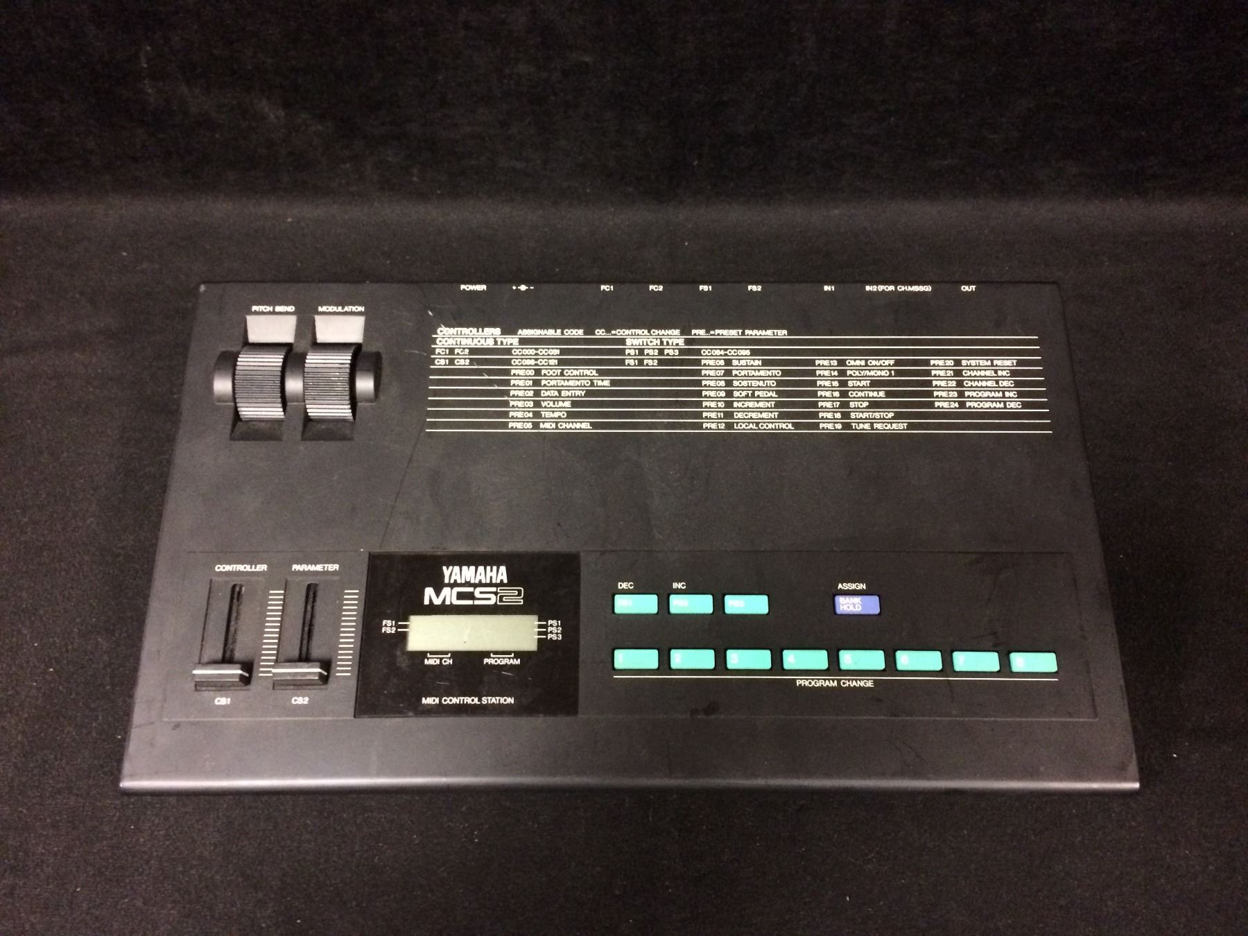Vintage Yamaha MCS2 MIDI Control Station
