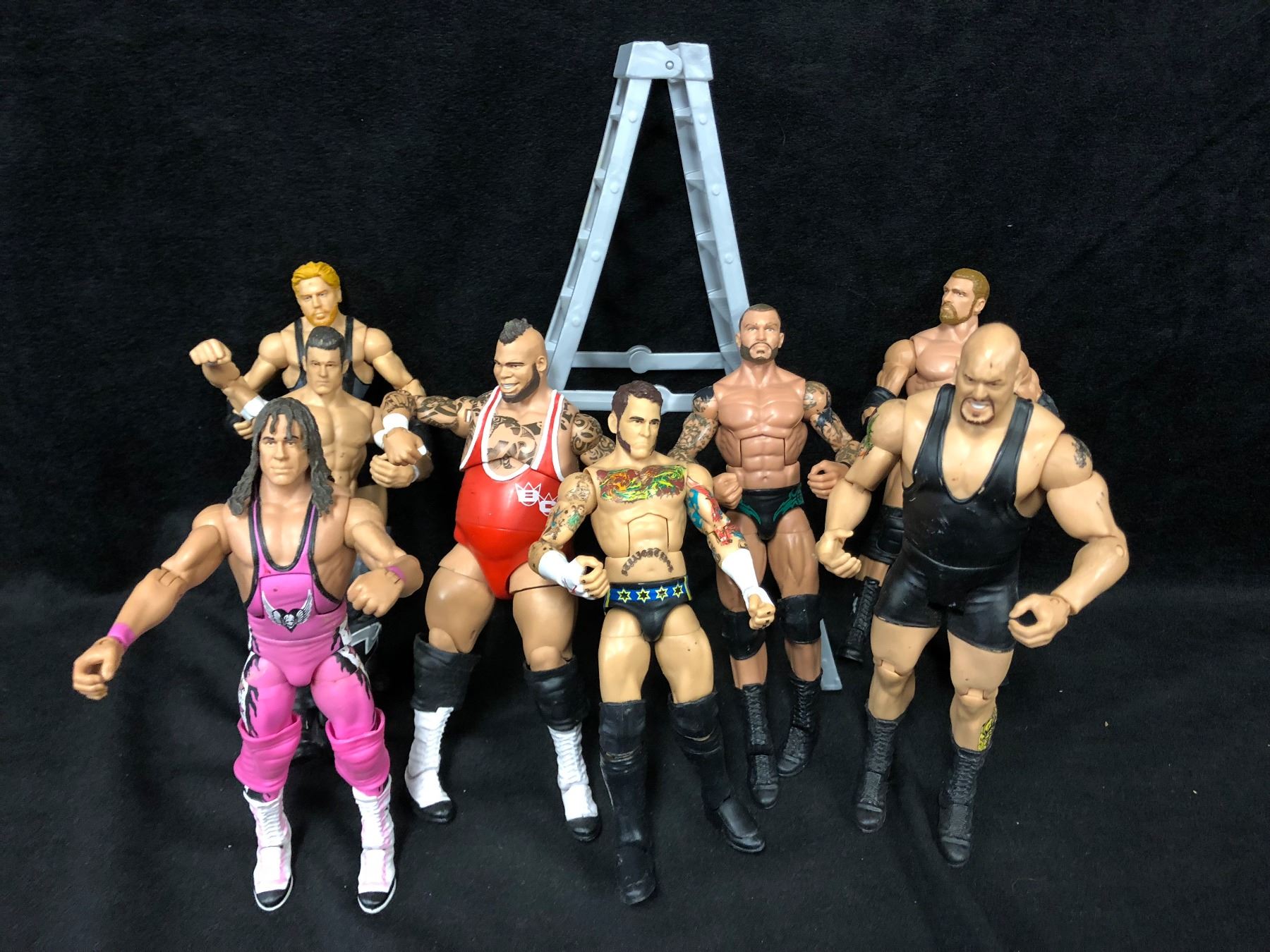 WWF WRESTLING ACTION FIGURES LOT (6")
