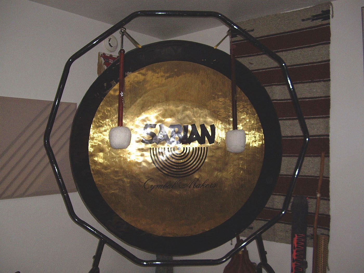 Boston: Curly Smith's Stage-Used Gong