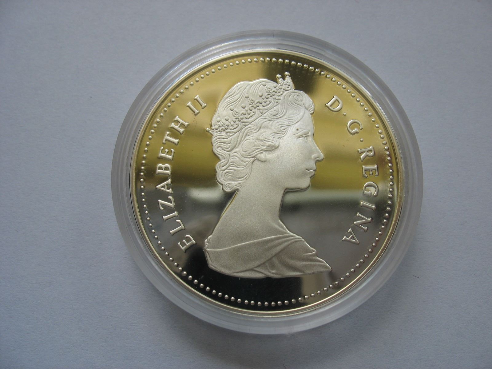1987 Canadian Proof Silver Dollar 1987 Canadian Proof Silver Dollar