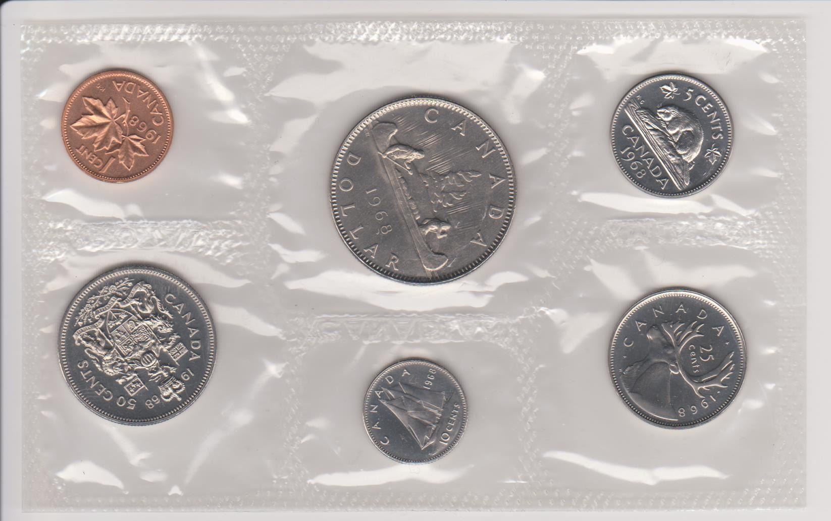 1968 ROYAL CANADIAN MINT COINS SET