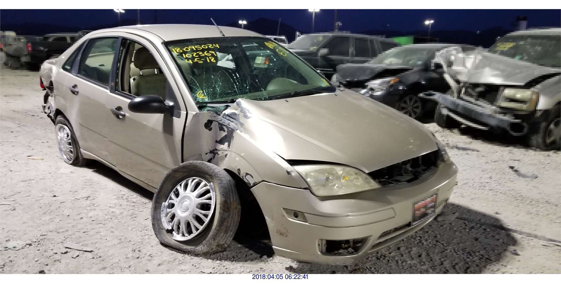 2007 - FORD FOCUS // SALVAGE TITLE