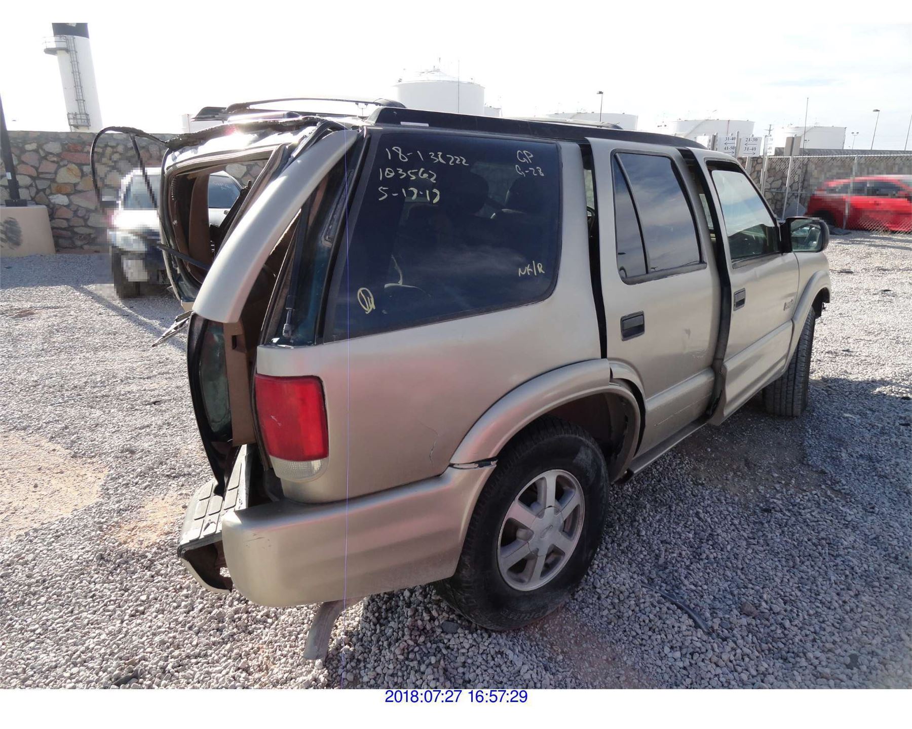 1998 - OLDSMOBILE BRAVADA