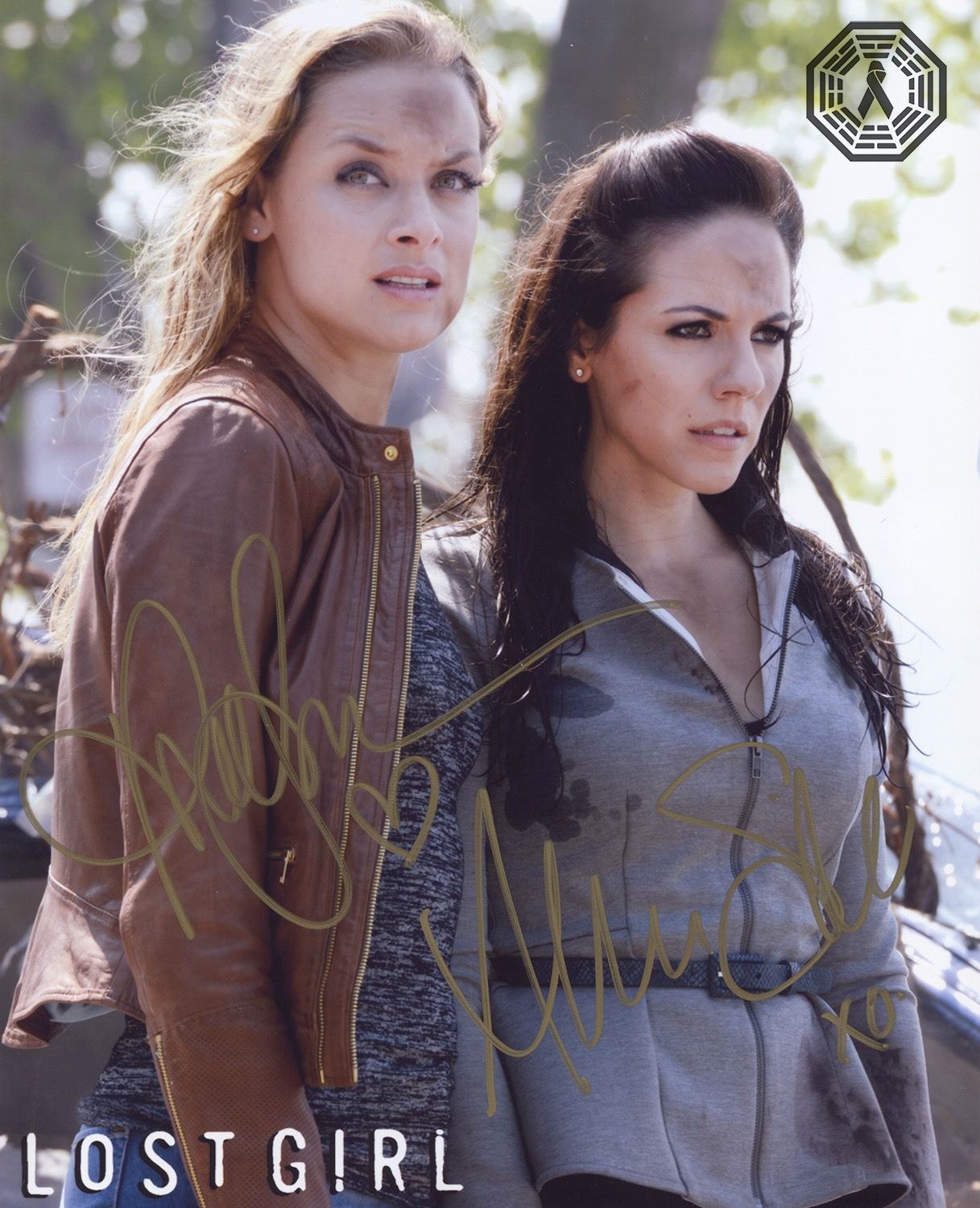 Lost Girl Bo & Tamsin Photo Signed by Anna Silk & Rachel Skarsten
