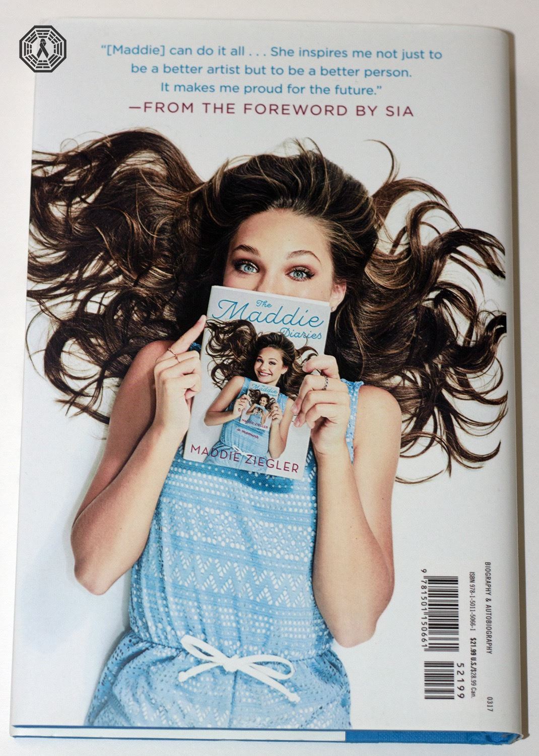 Maddie Diaries, The - Hardcover Book Signed by Author Maddie Ziegler