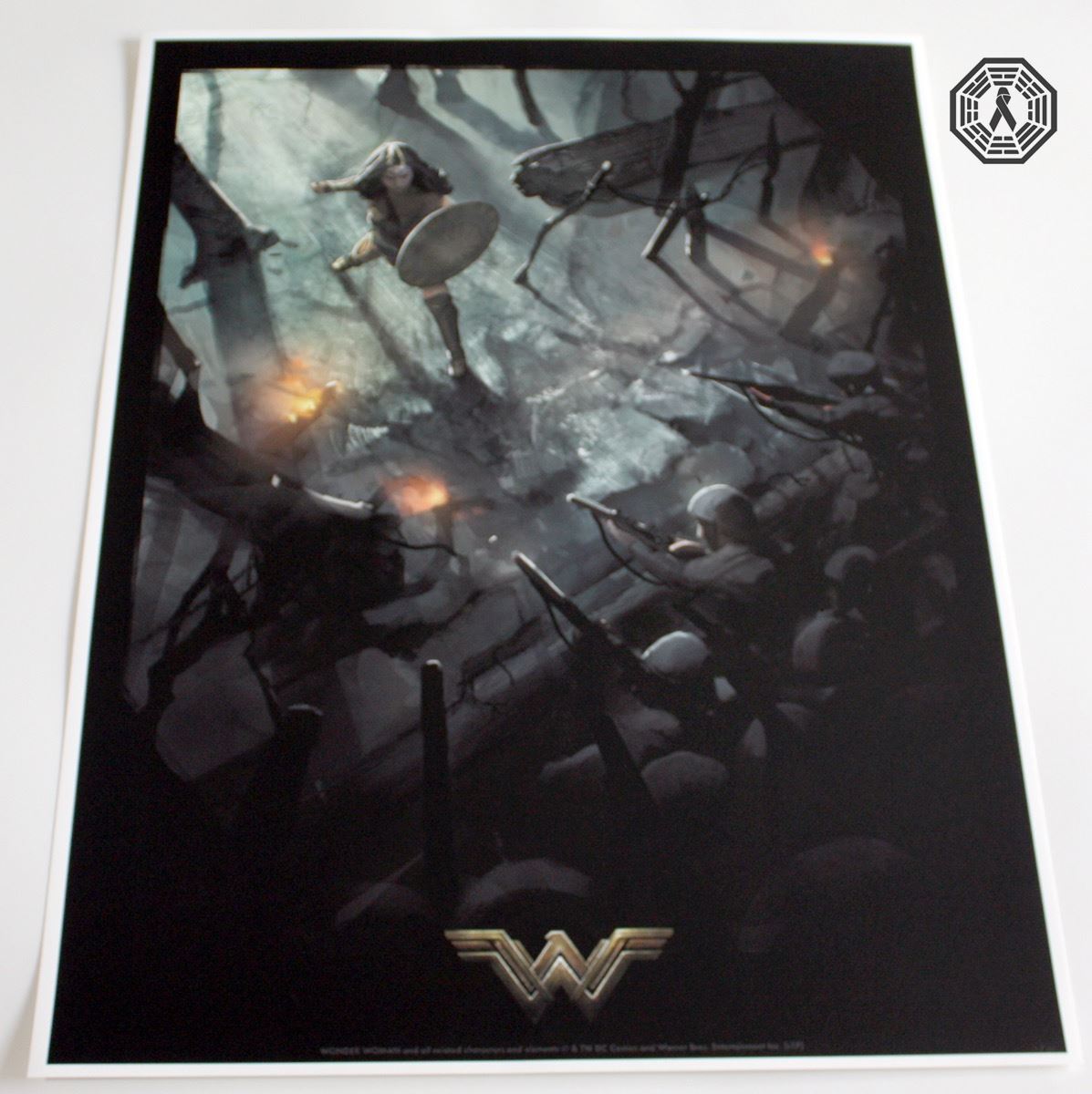 Wonder Woman Movie "No Man's Land" Art Print (Limited Edition)