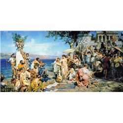 "Phryne at the Festival of Poseidon inEleusin"