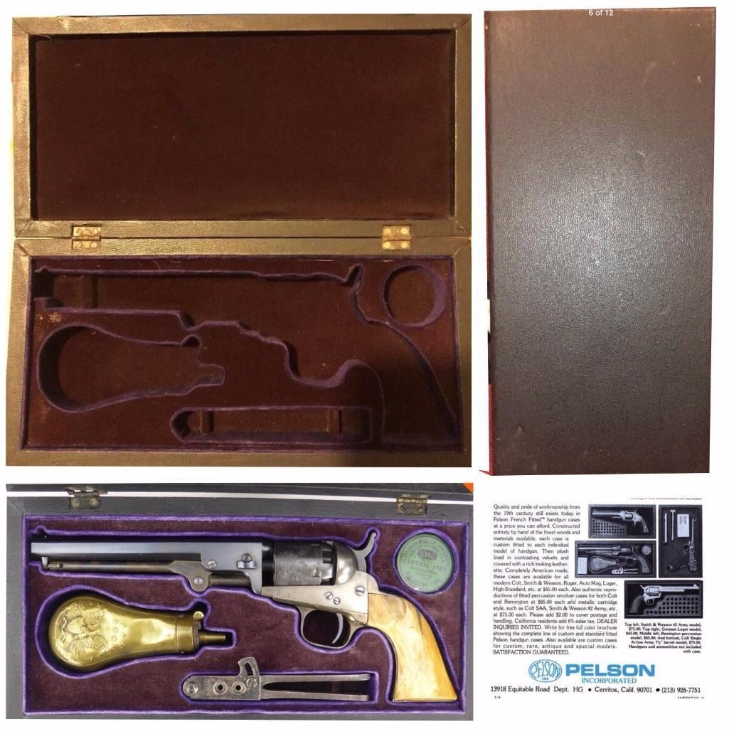Extremely Rare French Colt 1849 gun (case only)