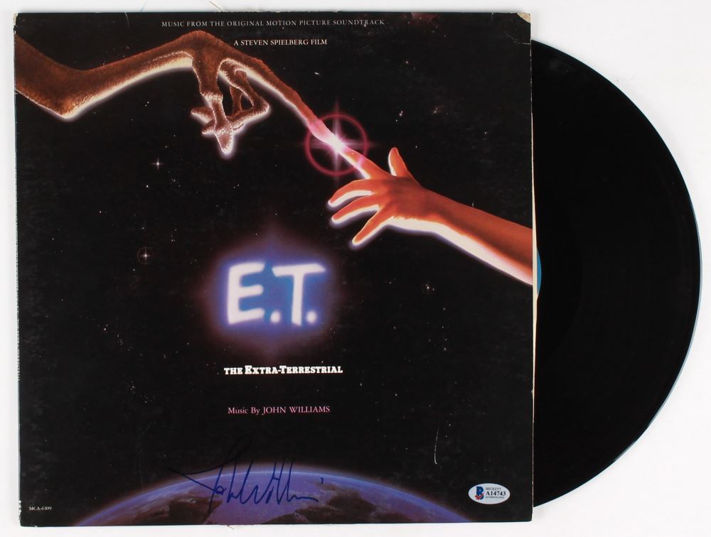 John Williams Signed "E.T. the Extra-Terrestrial" Original Movie ...