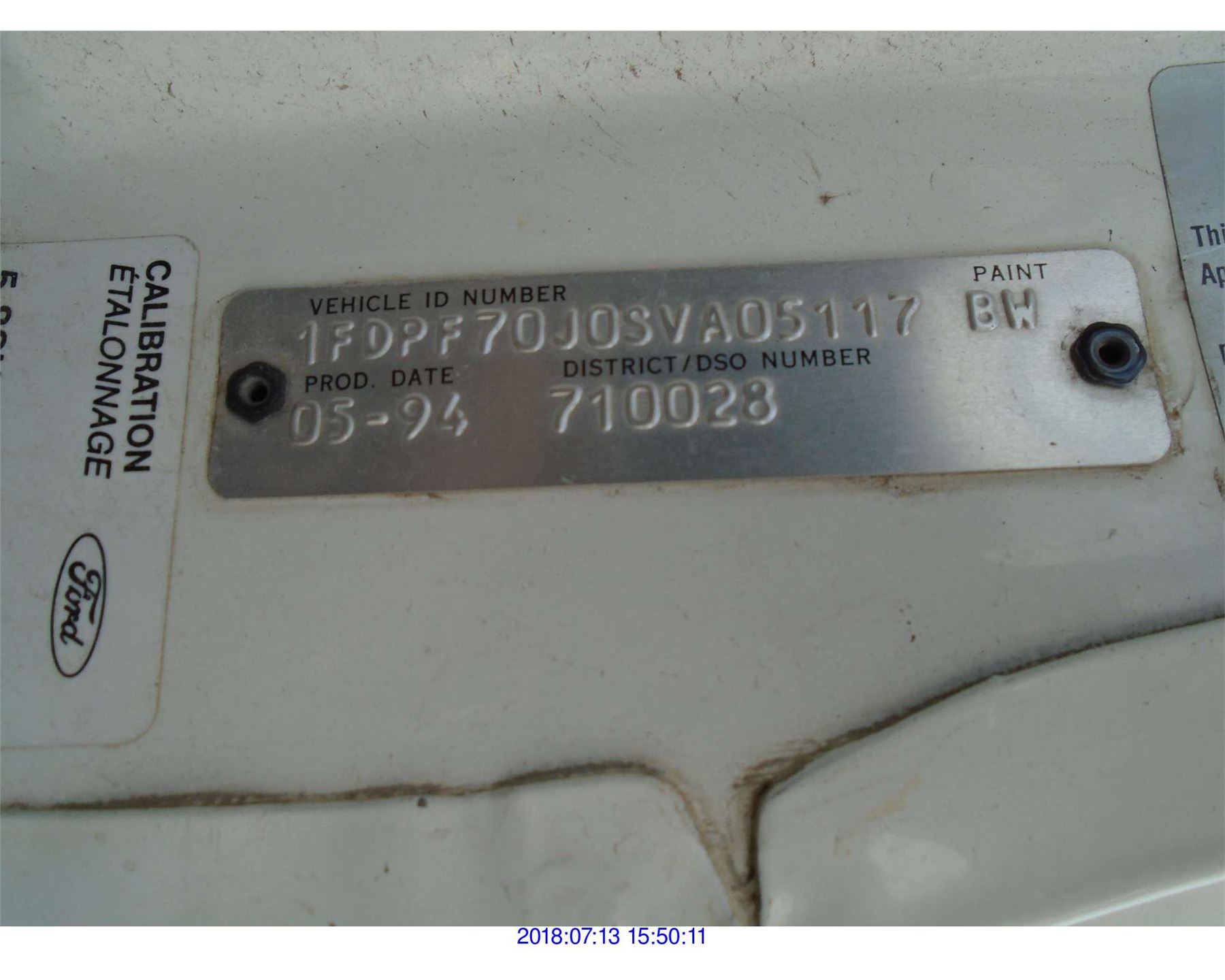 1995 - FORD F700