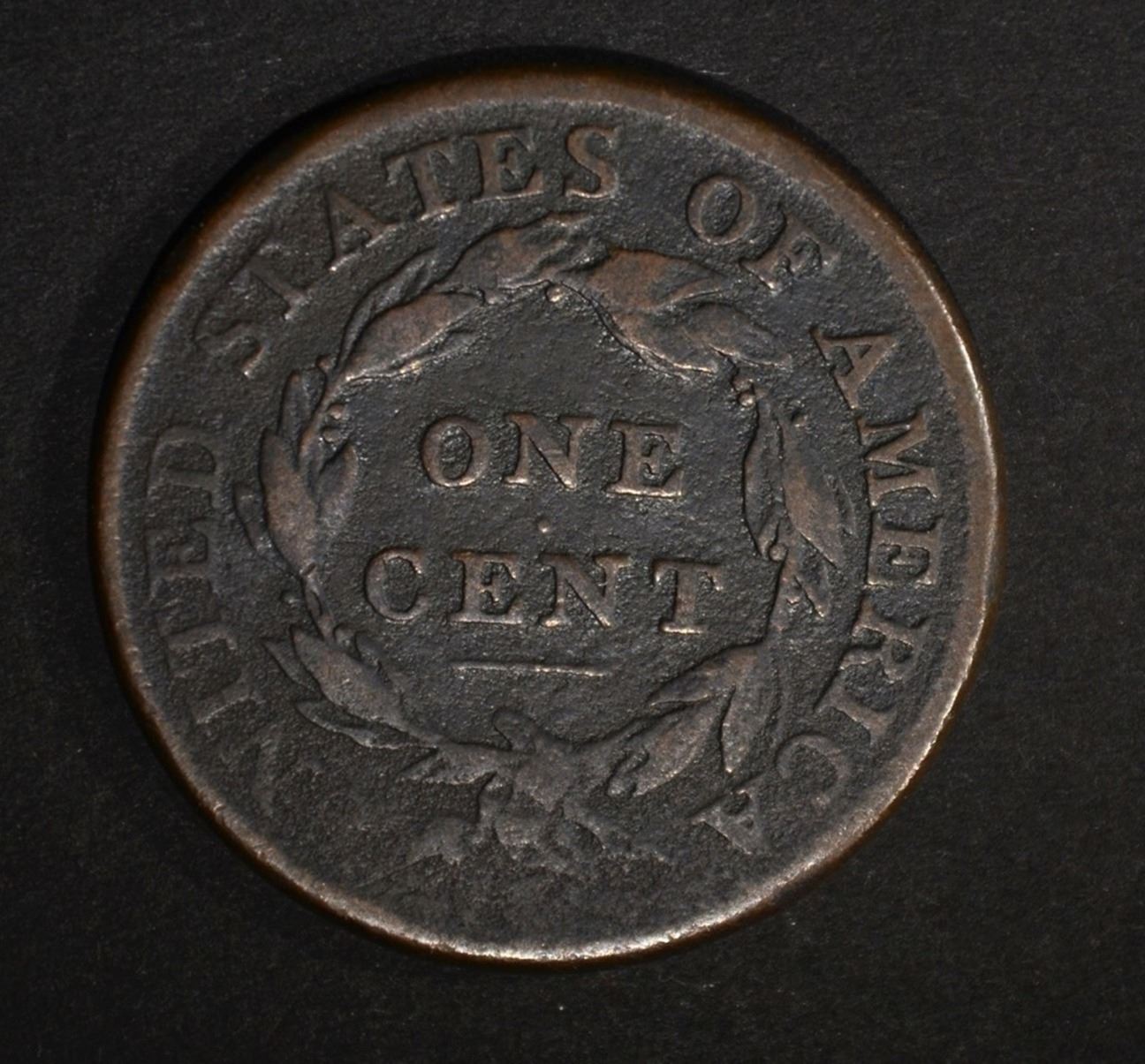 1809 CLASSIC HEAD LARGE CENT VG/FINE