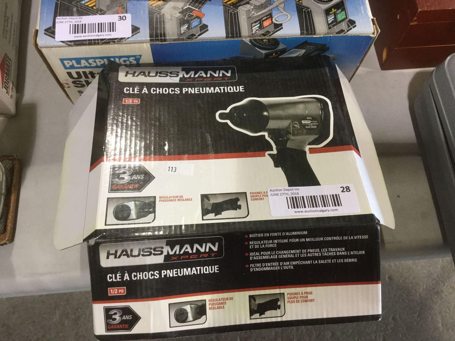 New HaussMannPneumatic Impact Wrench