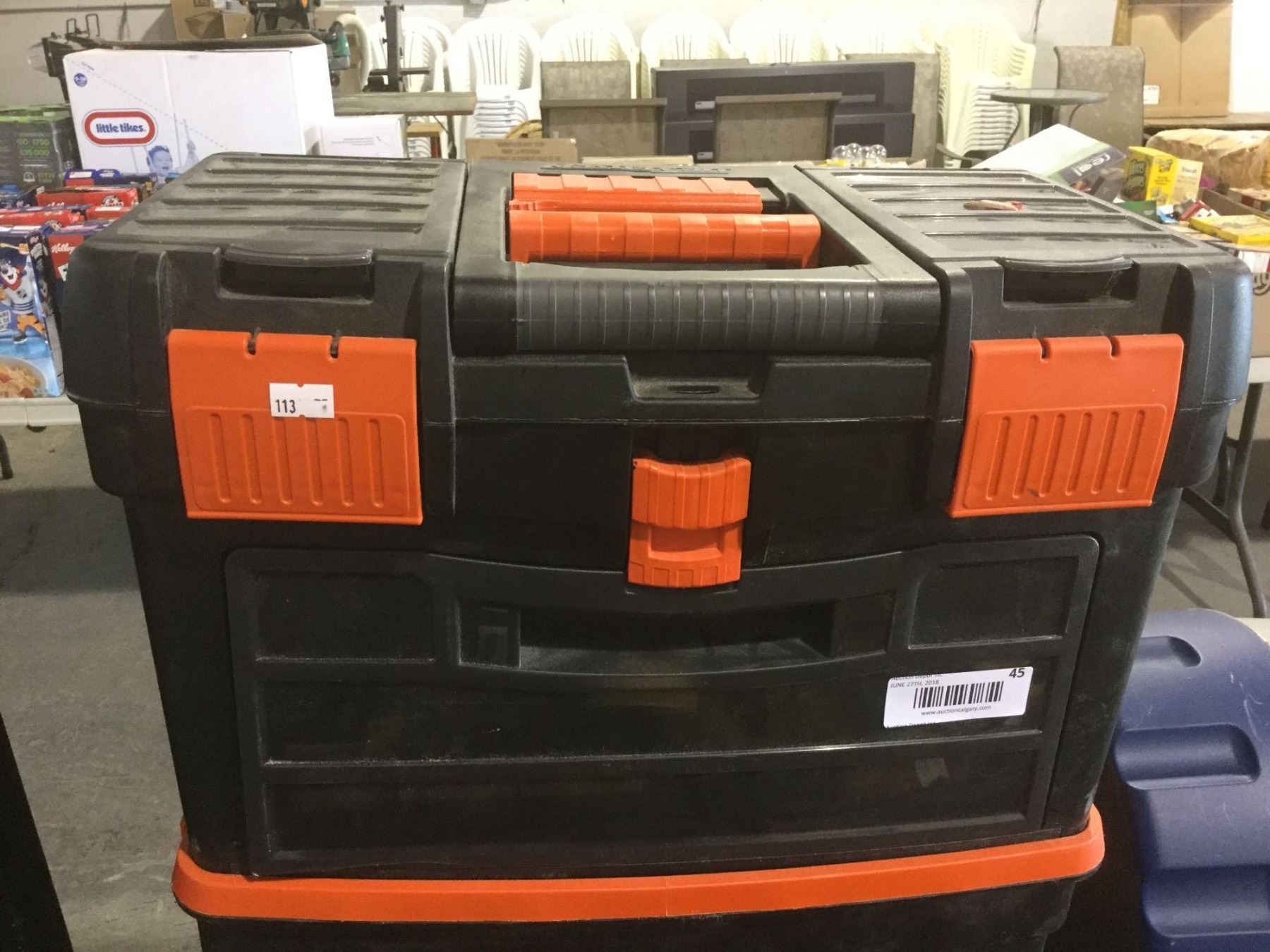 Black Decker Workmate Series Combination Tool Cart