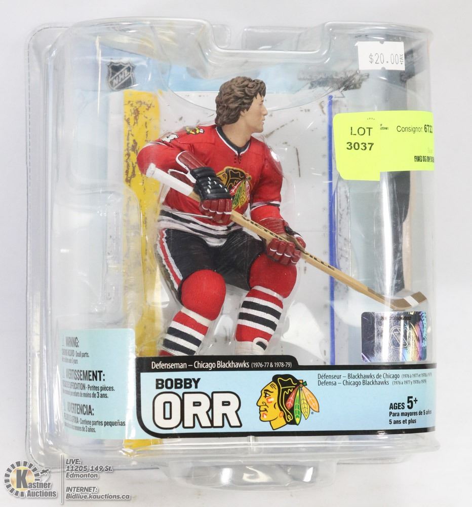 BOBBY ORR CHICAGO MCFARLANE ACTION FIGURE