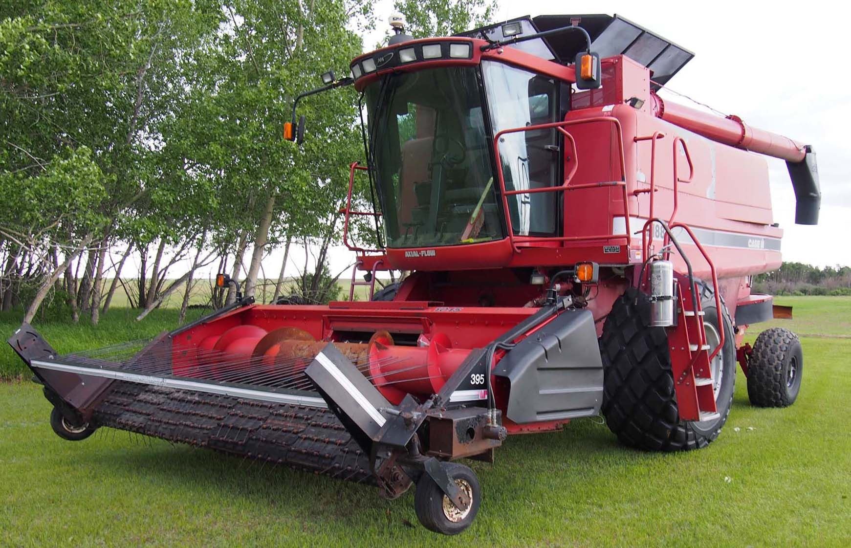 1996 Case International 2188 Axial Flow Combine Reddicopp Chopper 395 1996-case-international-2188-axial-flow-combine-reddicopp-chopper-395