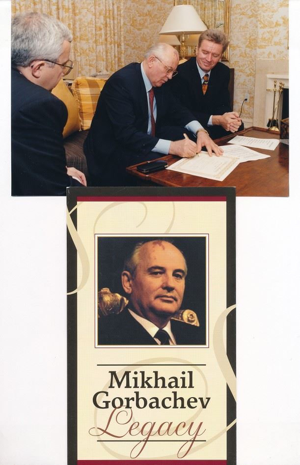 MIKHAIL GORBACHEV LEGACY 12-COIN SILVER COLLECTION 10TH ANNIVERSARY ...