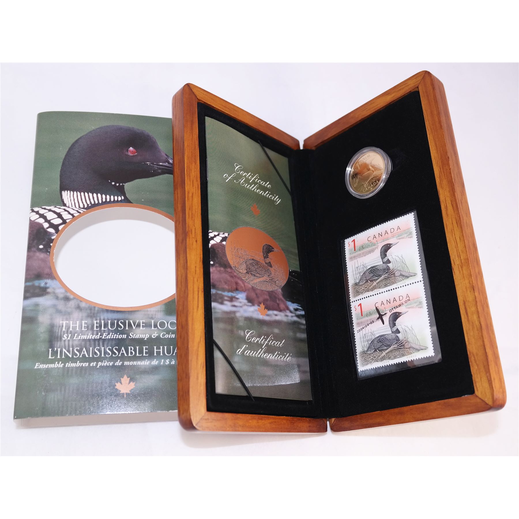 ROYAL CANADIAN MINT SET 2004 THE ELUSIVE LOON
