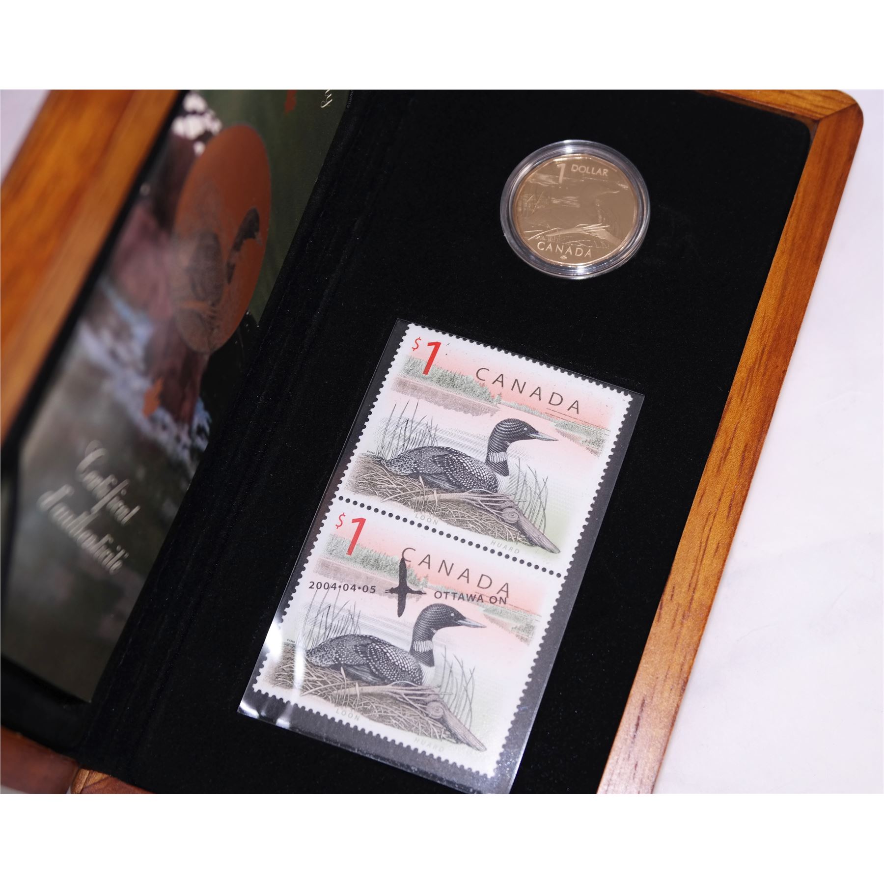ROYAL CANADIAN MINT SET 2004 THE ELUSIVE LOON