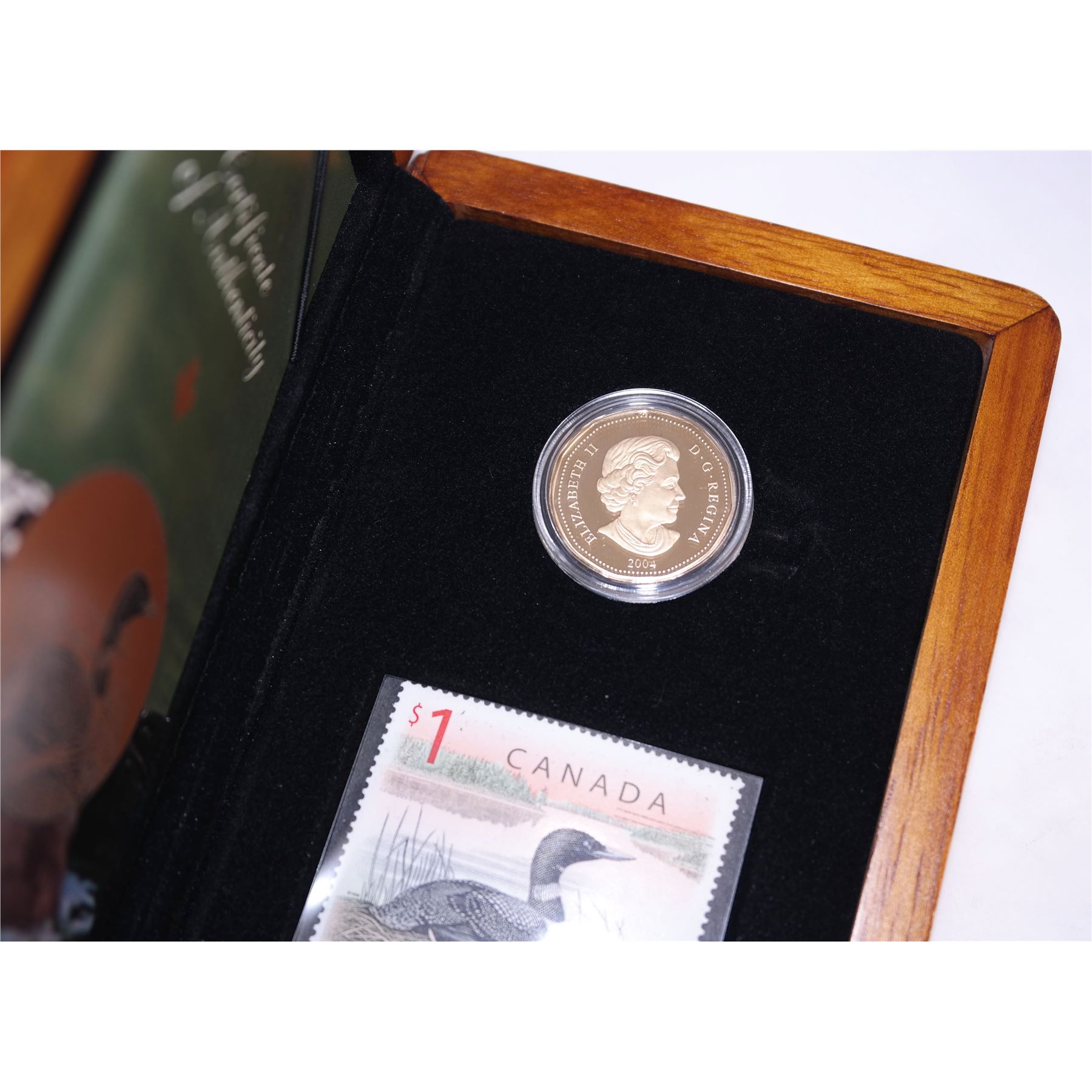 ROYAL CANADIAN MINT SET 2004 THE ELUSIVE LOON