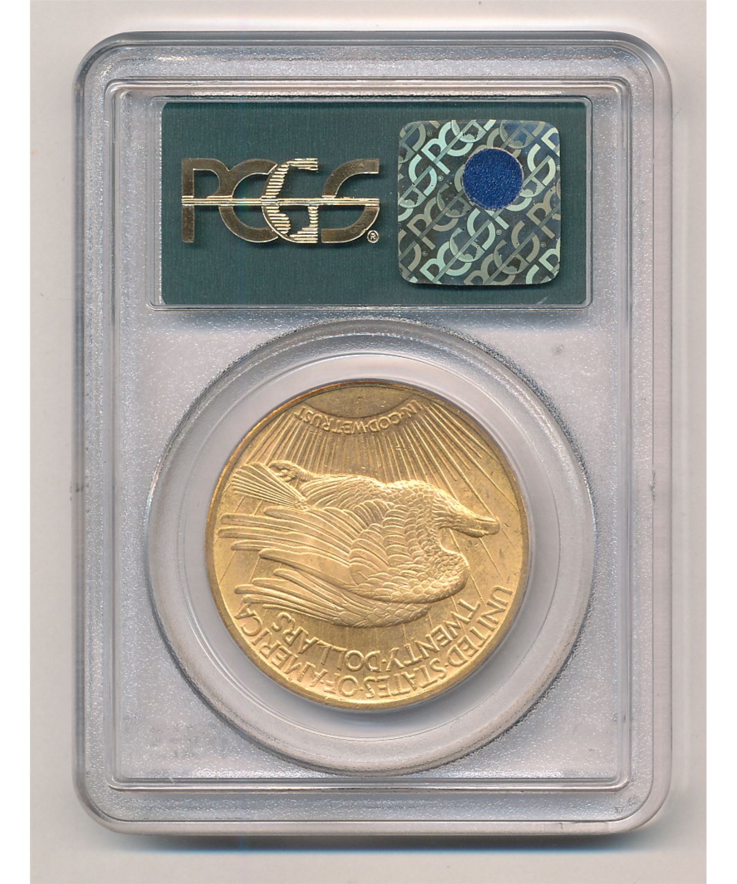 1924 PCGS MS63 Old Green Holder $20 Saint Gauden's