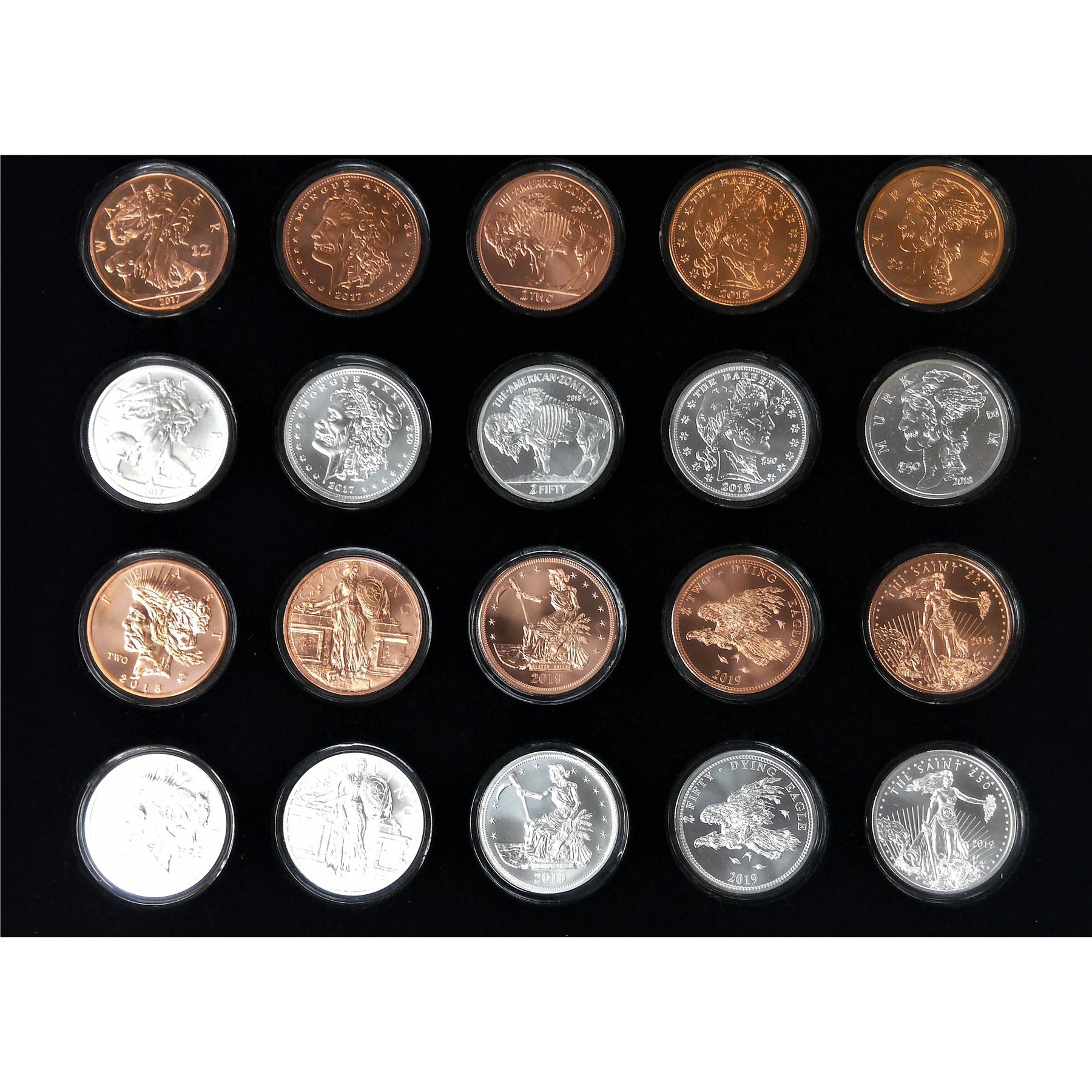 ZOMBUCKS (BRILLIANT UNCIRCULATED) SET (20 COINS)