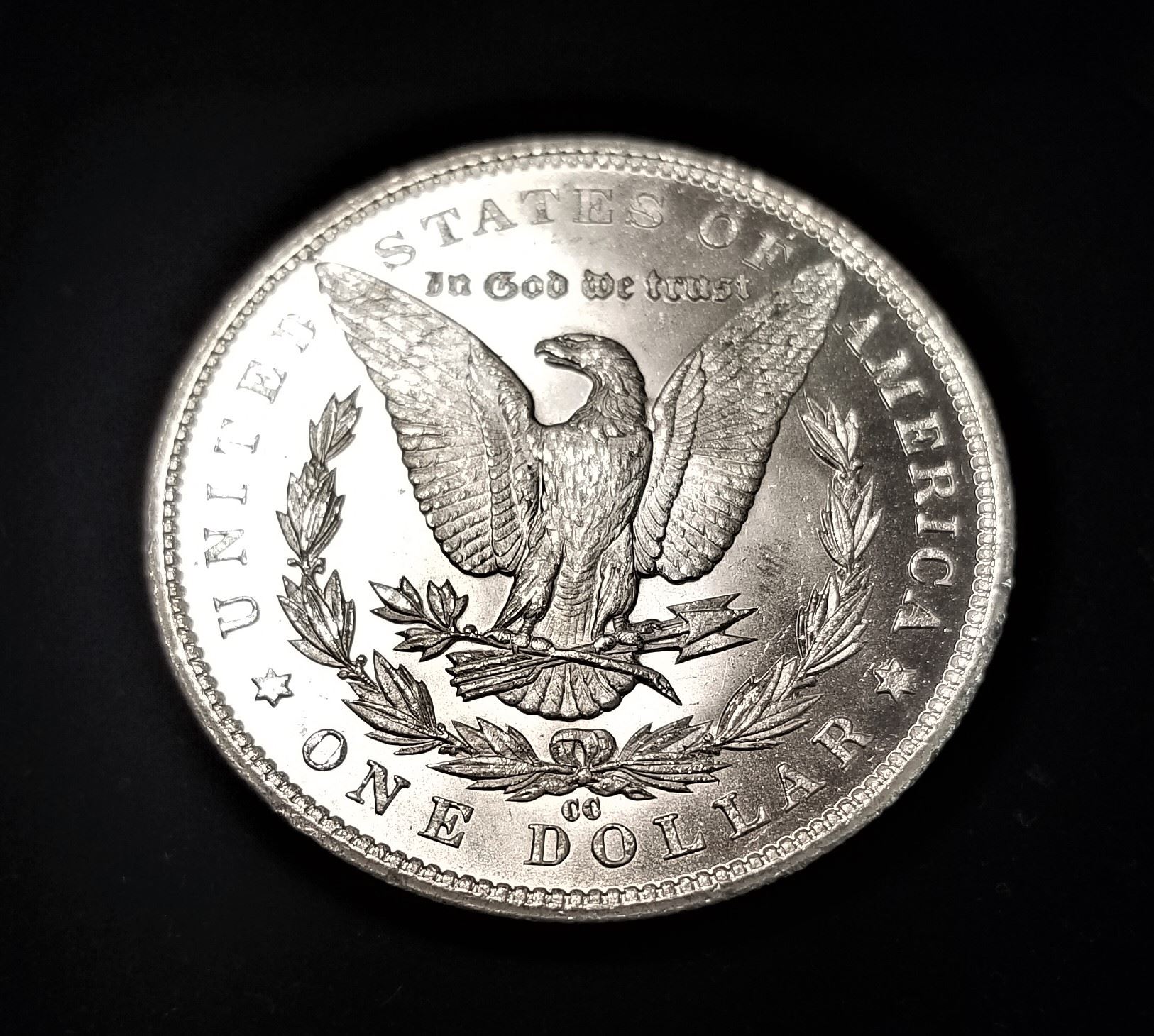 1885-CC Carson City WHITE FROST *MS63+ Quality* Morgan Silver Dollar