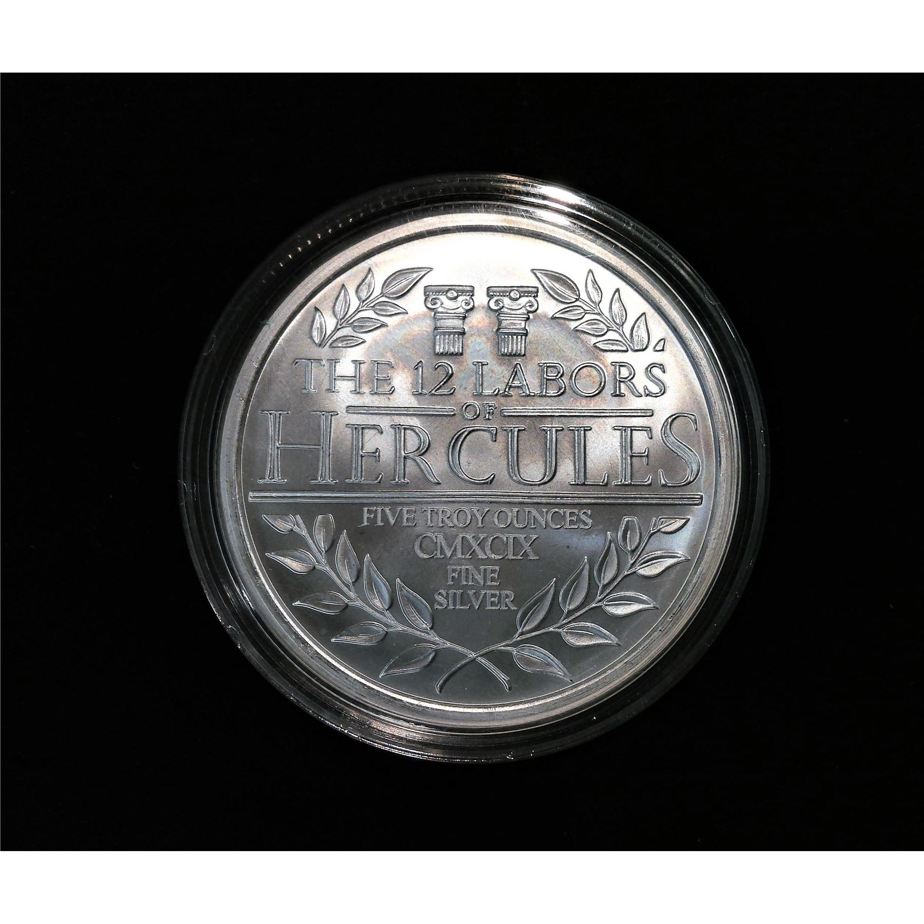 THE 12 LABORS OF HERCULES SILVER SET WITH BOX IN PERFECT CONDITION BY ...