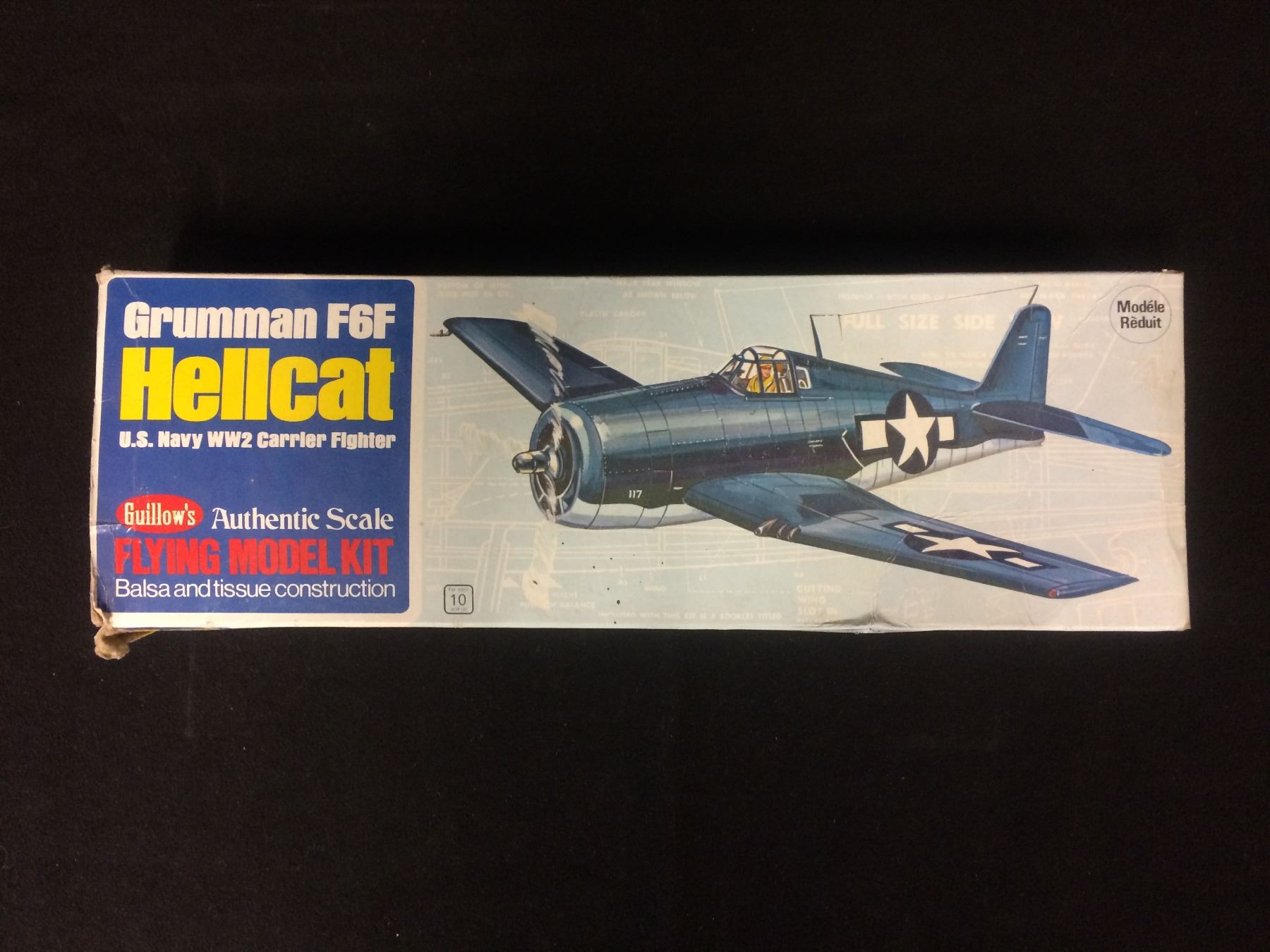 GULLOW'S AUTHENTIC SCALE GRUMMAN FGF HELLCAT U.S NAVY WW2 CARRIER ...