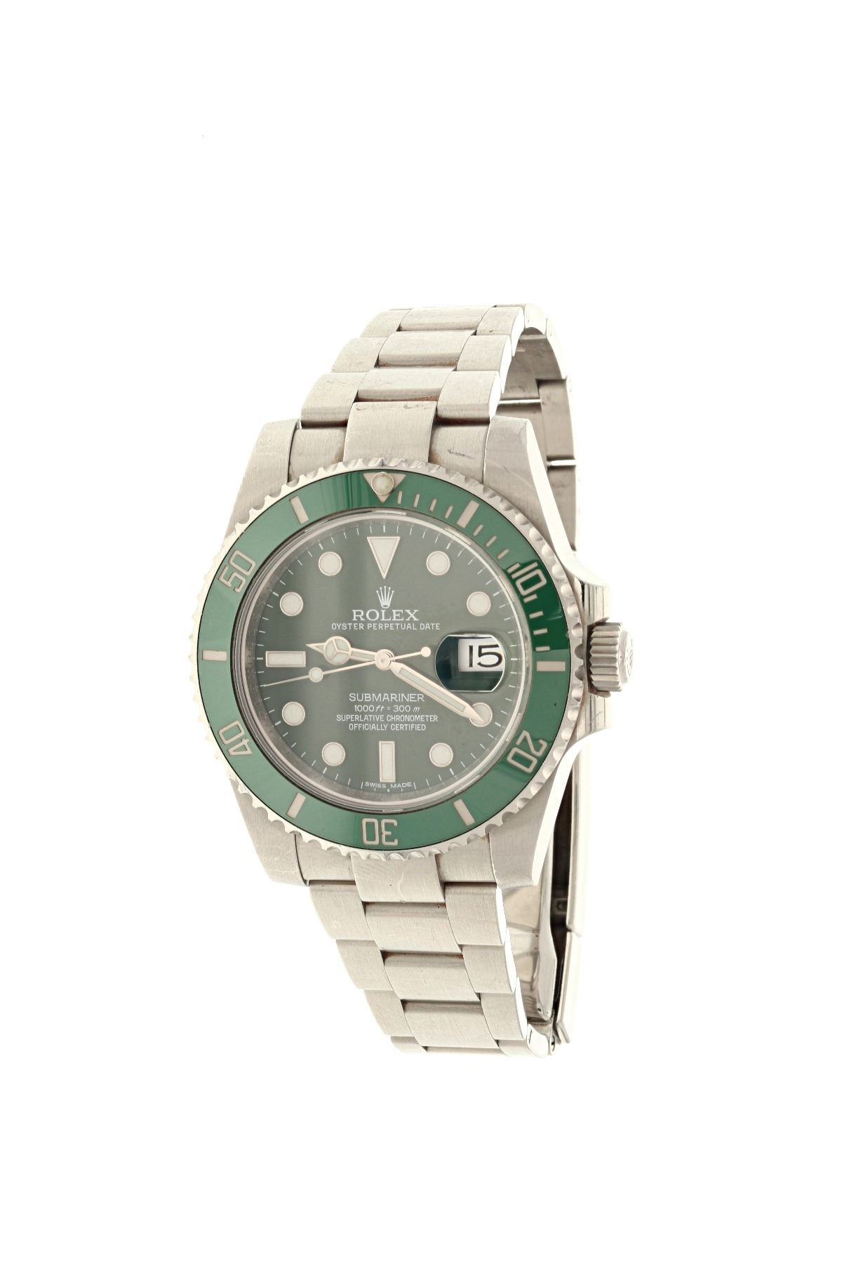 WATCH: [1] Stainless Steel Rolex Oyster Perpetual Submariner wristwatch ...