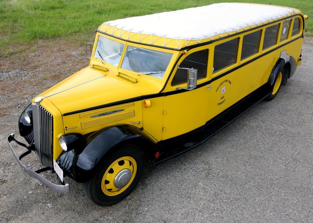 1936 White Motor Co Model 706 Yellowstone Park Bus