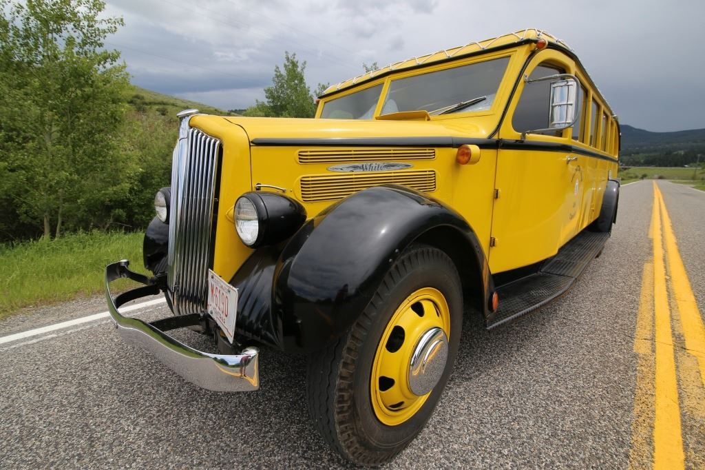 1936 White Motor Co Model 706 Yellowstone Park Bus