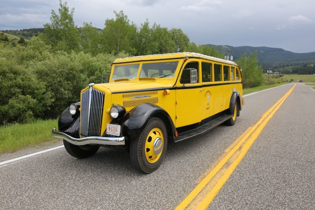 1936 White Motor Co Model 706 Yellowstone Park Bus