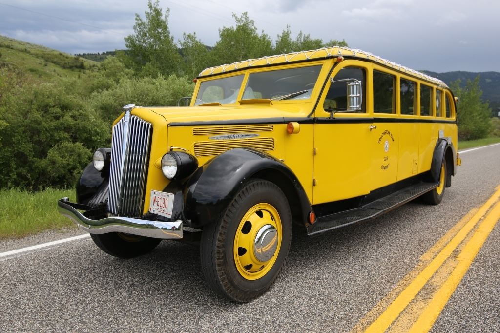 1936 White Motor Co Model 706 Yellowstone Park Bus