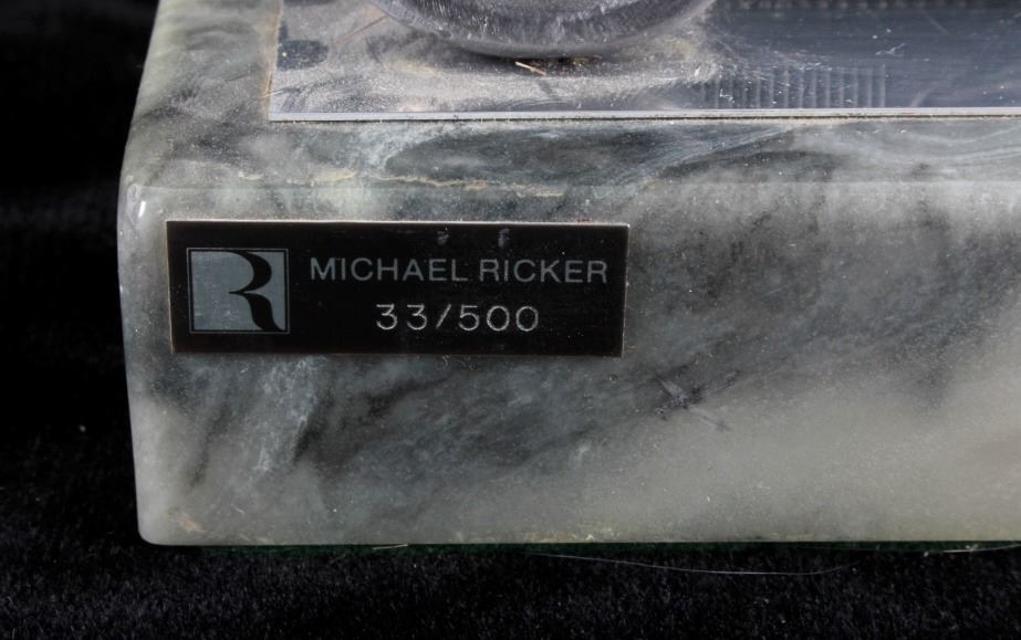 Michael Ricker Pewter Racecar & Driver Collection