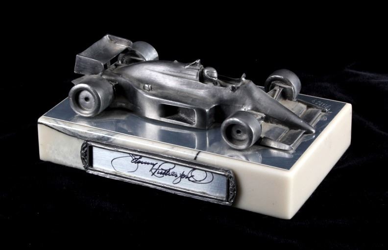 Michael Ricker Pewter Racecar & Driver Collection