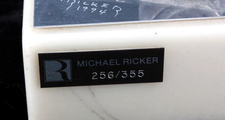 Michael Ricker Pewter Racecar & Driver Collection