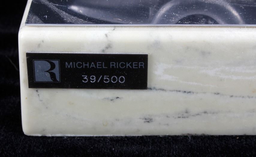 Michael Ricker Pewter Racecar & Driver Collection