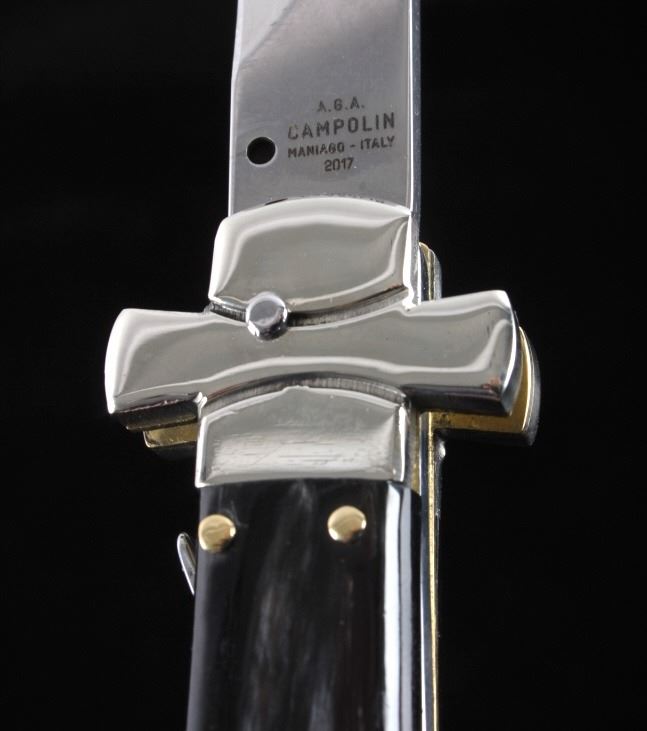 Campolin Maltese Cross Italian Switchblade Knife