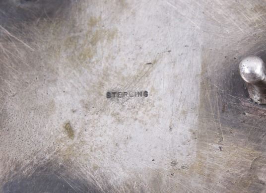 Colt Patent Sterling Silver Belt Buckle