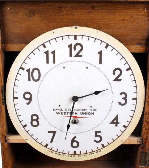 Western Union Self Winding Clock